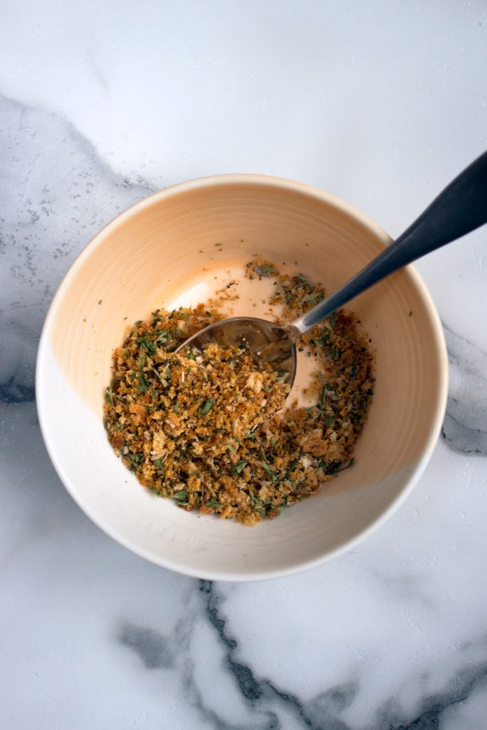 Baked Breaded Cod + Creamy Polenta | Making Life Sweet